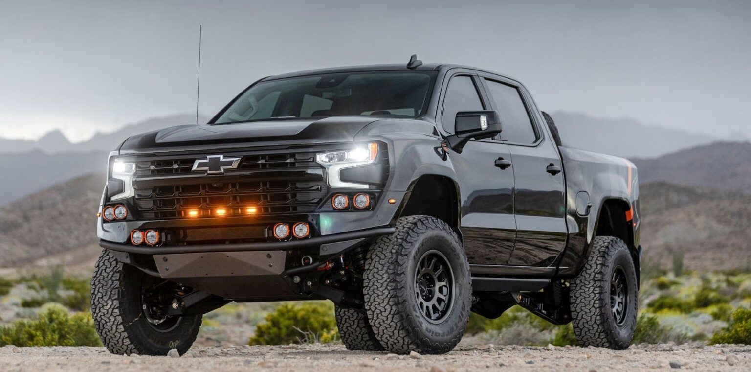 2025 Chevrolet Silverado Fox Factory Edition in Right-Hand Drive ...