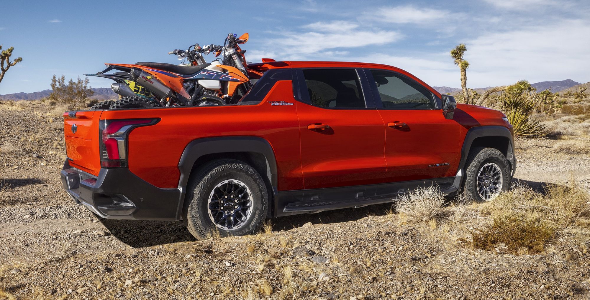 Right hand drive 2026 Chevrolet Silverado EV Trail Boss